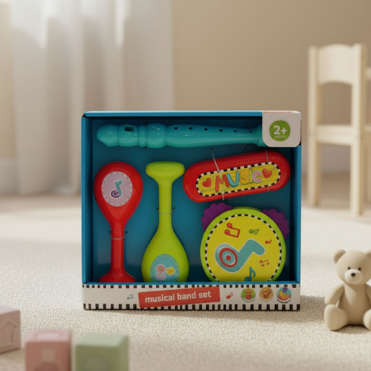 Mini Explorers Little Musician 5 Piece Band Kit, Multiple Instruments ...