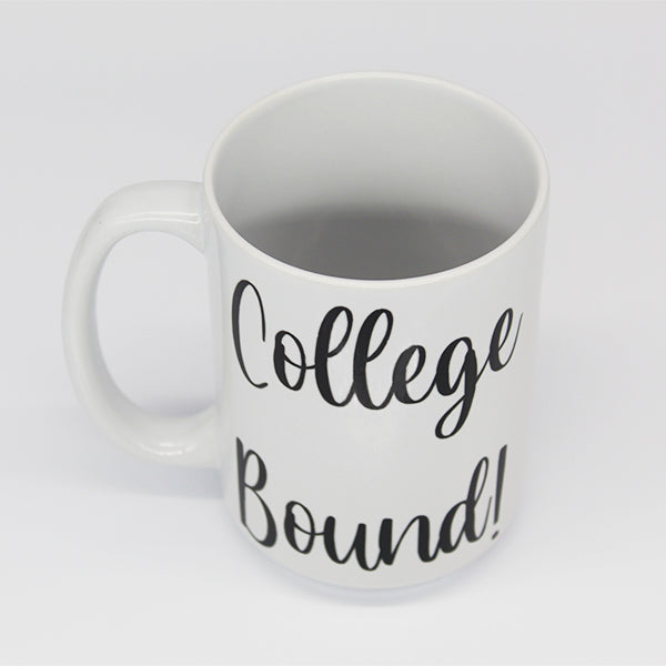 College Bound!, College Student Coffee Mugs – Gifts Are Blue